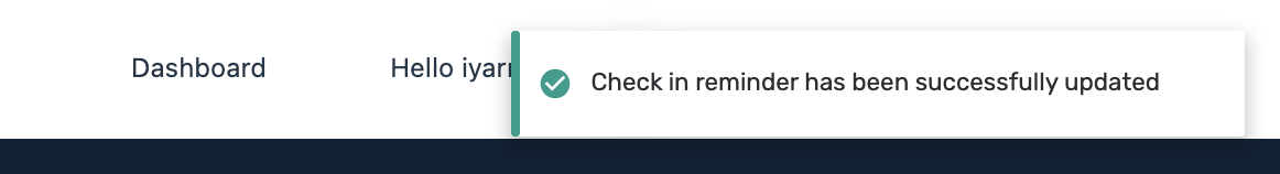 Setting a Reminder - iyarn is a tool to deepen the connection with ...